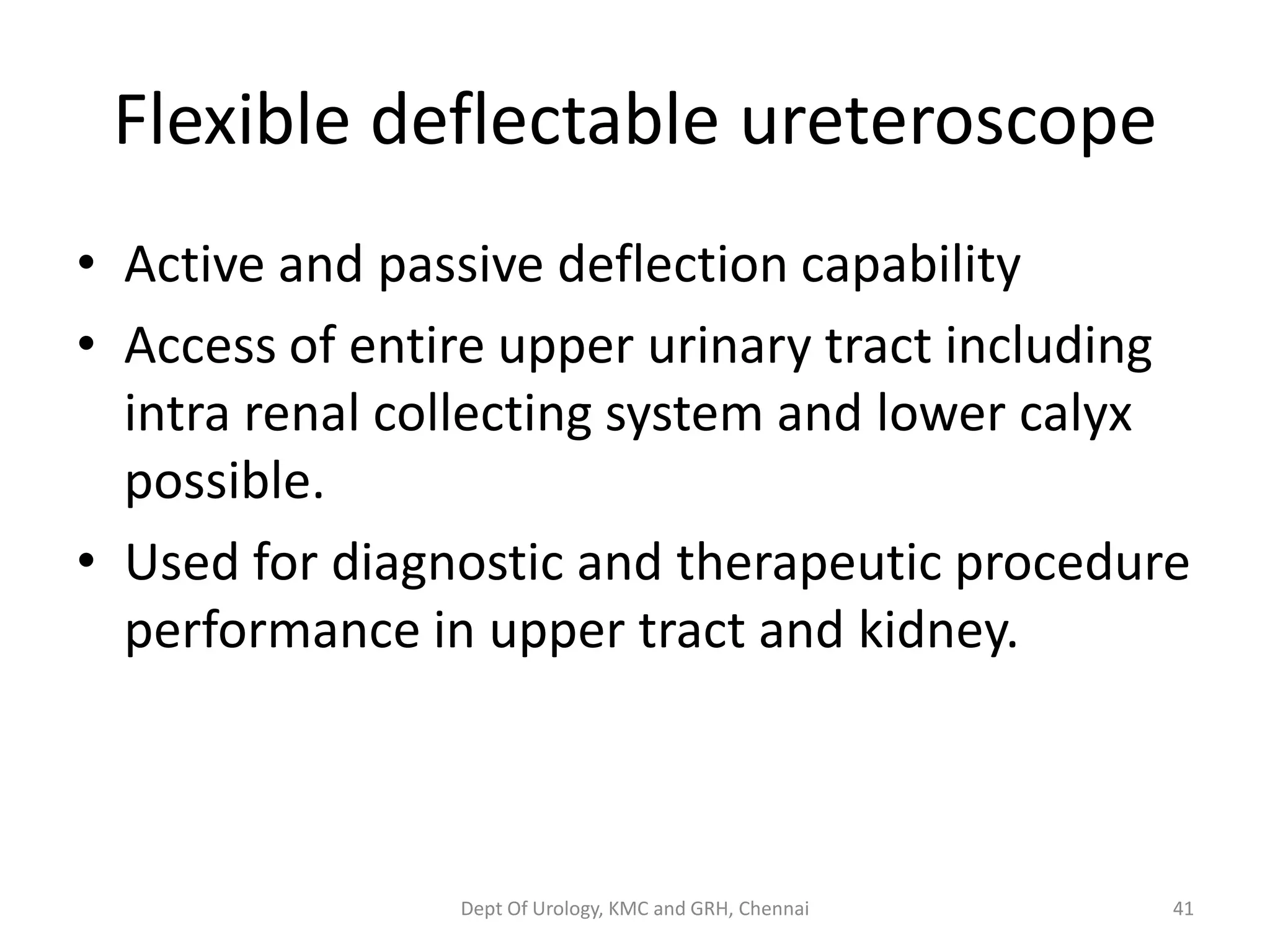 Uro instruments- upper tract | PDF