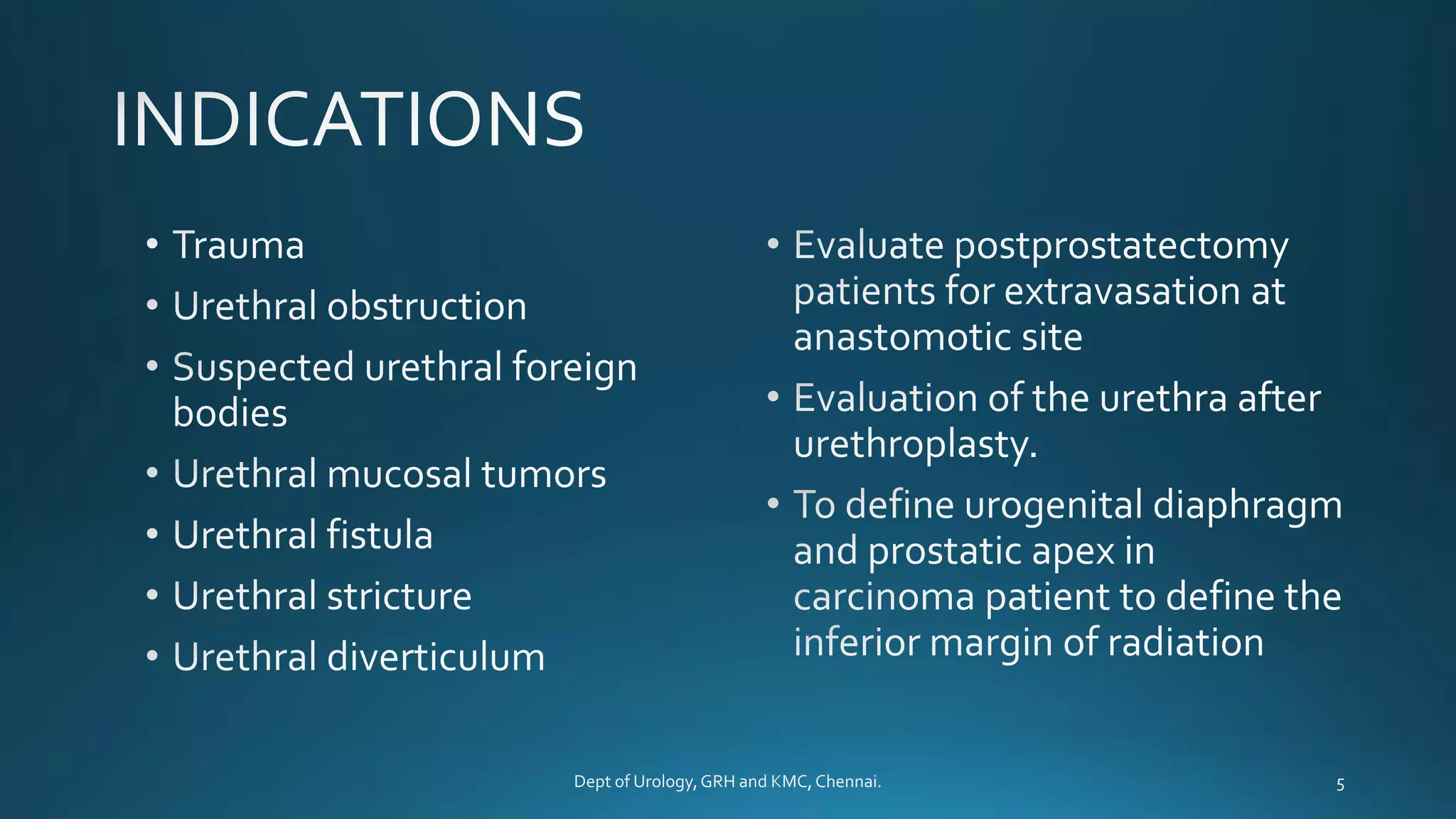 ANTEGRADE URETHROGRAM | PDF