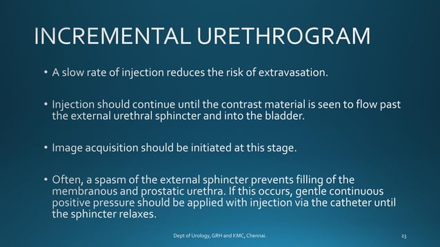 ANTEGRADE URETHROGRAM | PDF | Sexual Conditions | Sexual Health