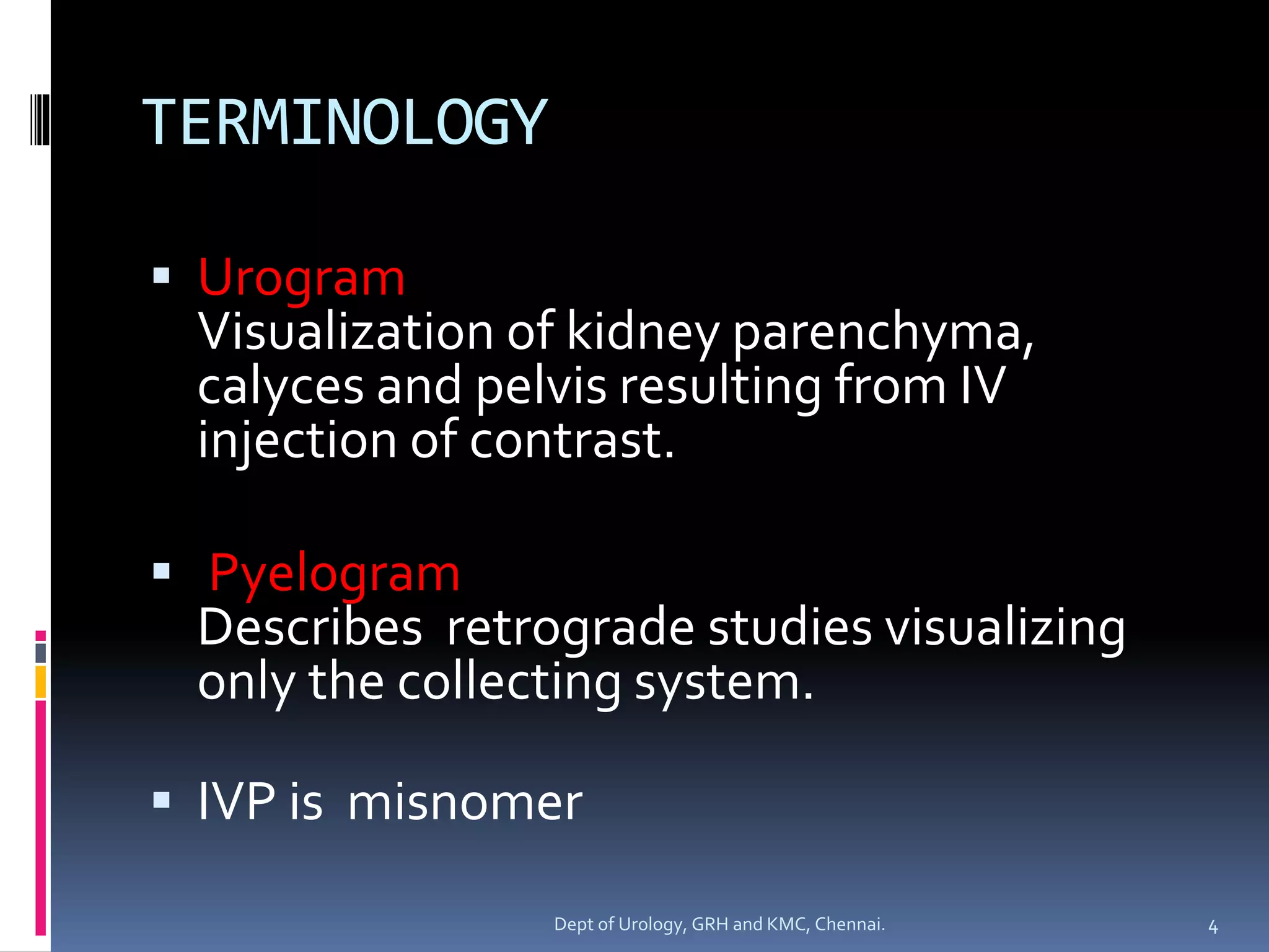 INTRAVENOUS UROGRAPHY 1 | PDF