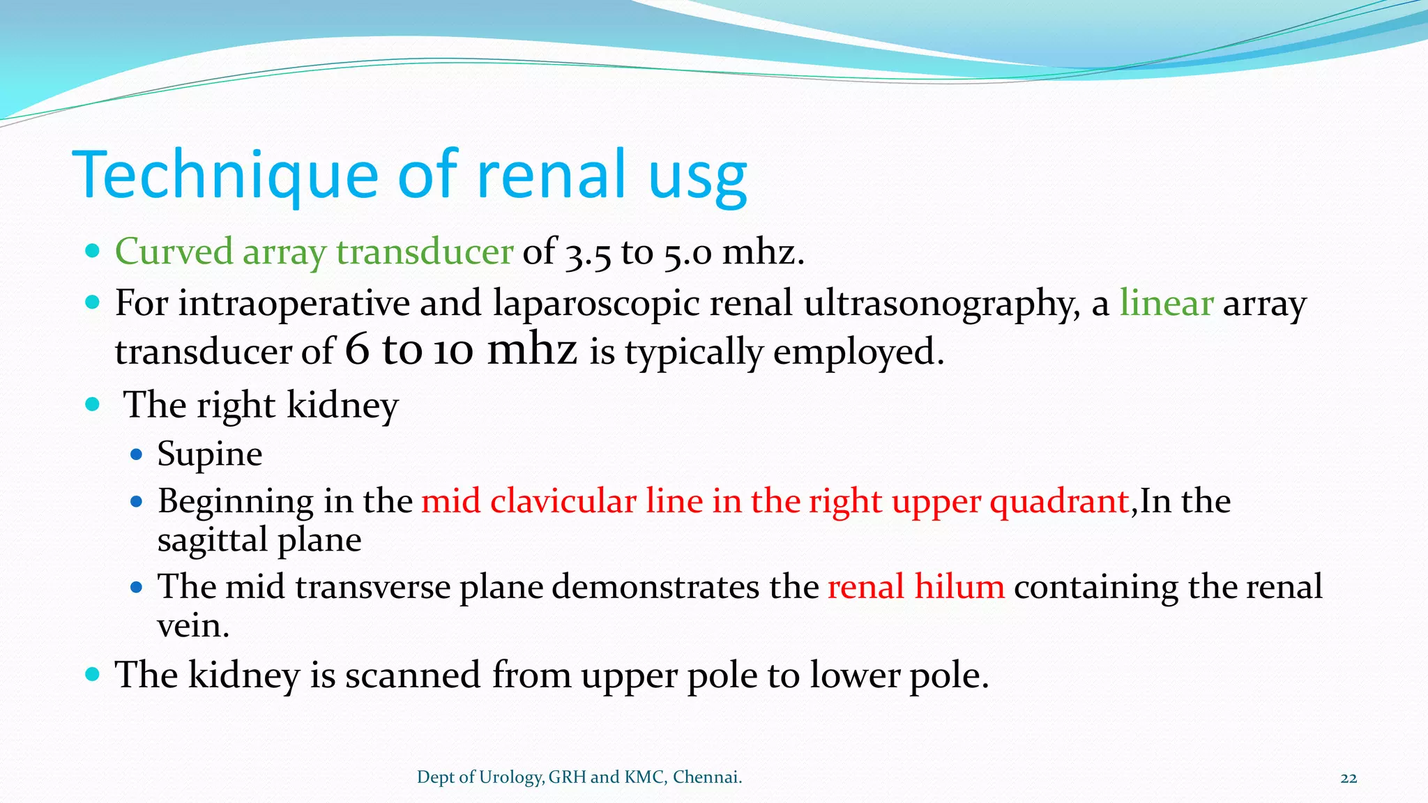 ULTRASOUND IN UROLOGY | PDF
