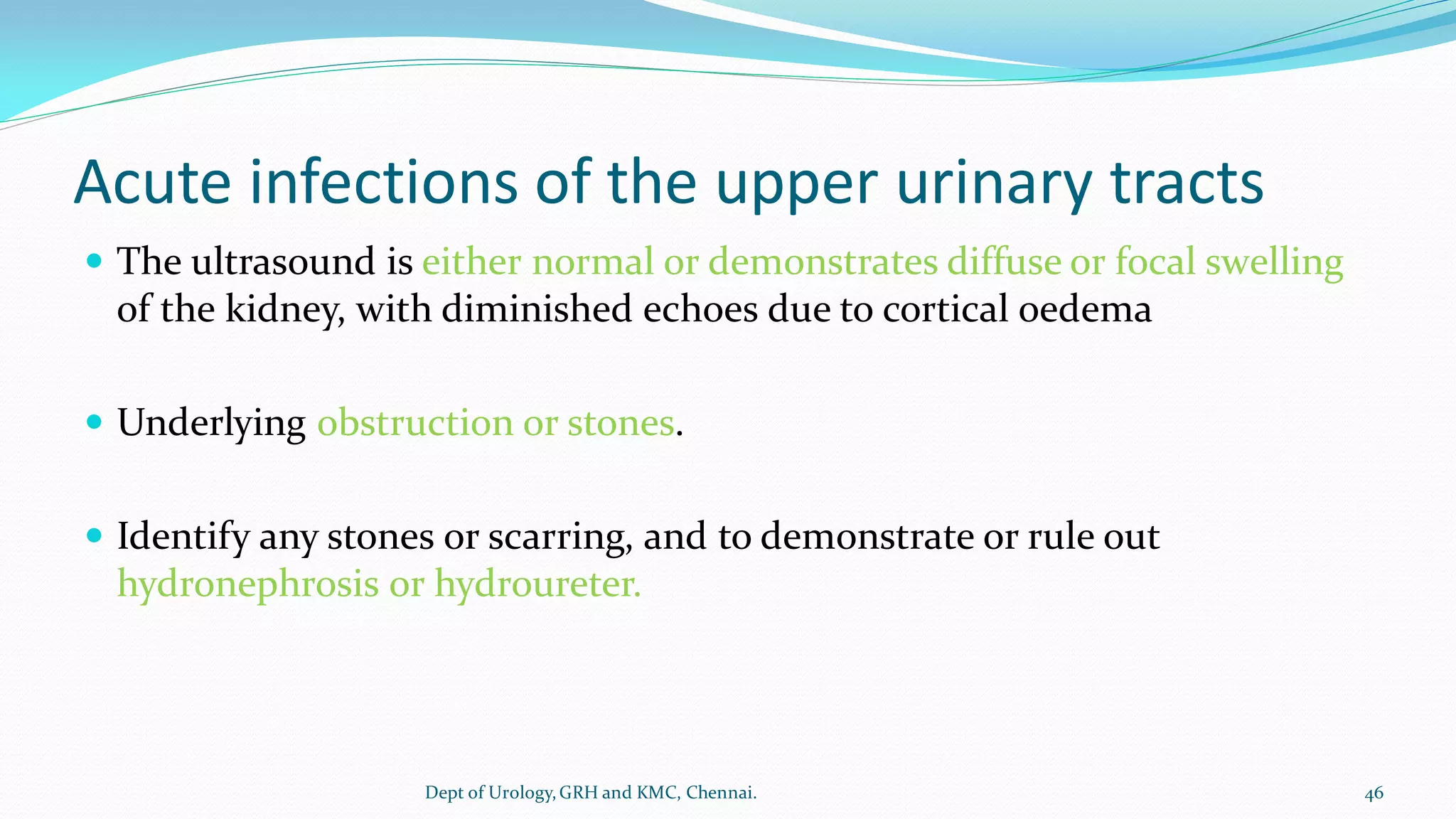 ULTRASOUND IN UROLOGY | PDF