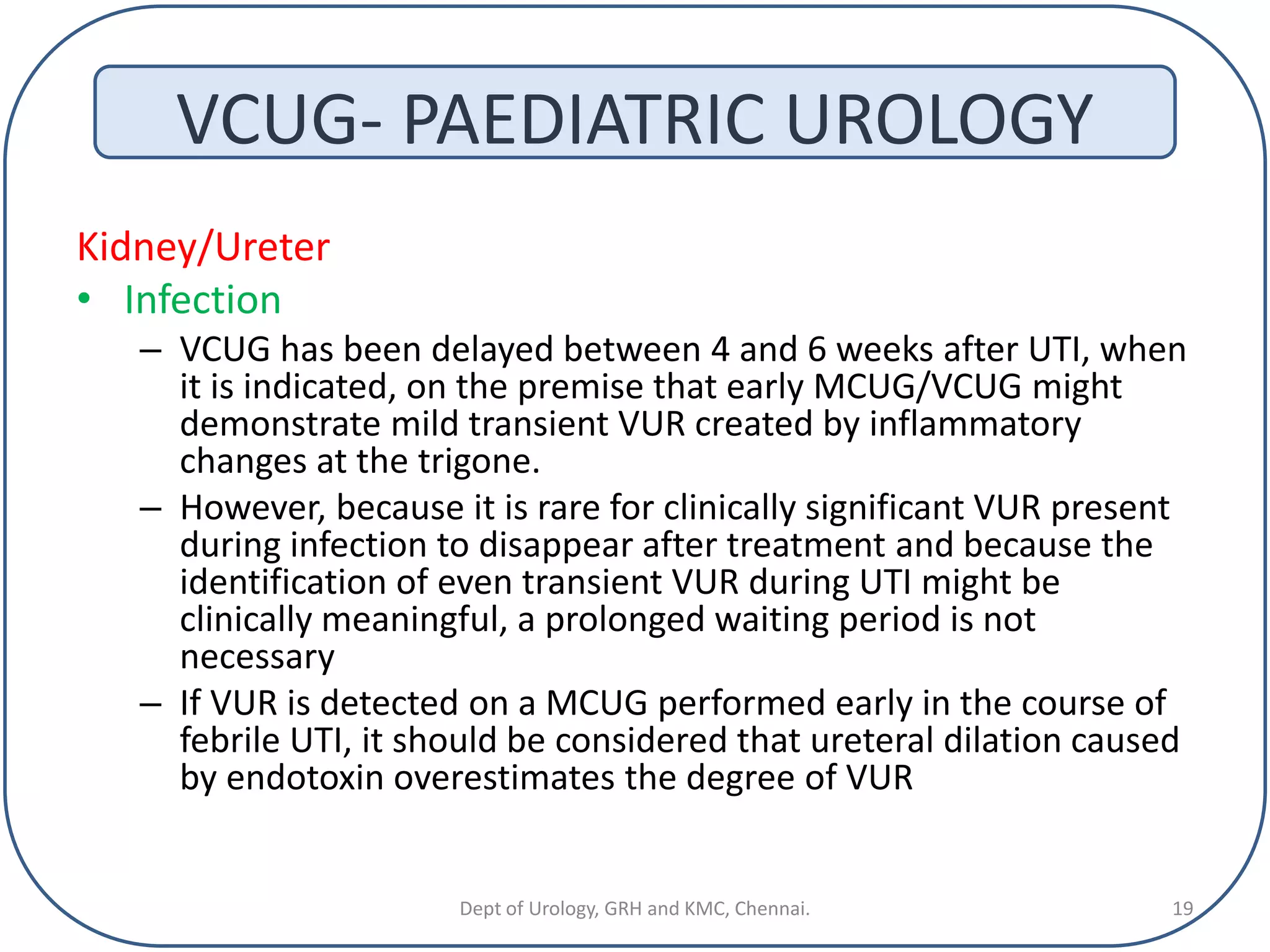 VOIDING CYSTO URETHROGRAM | PDF