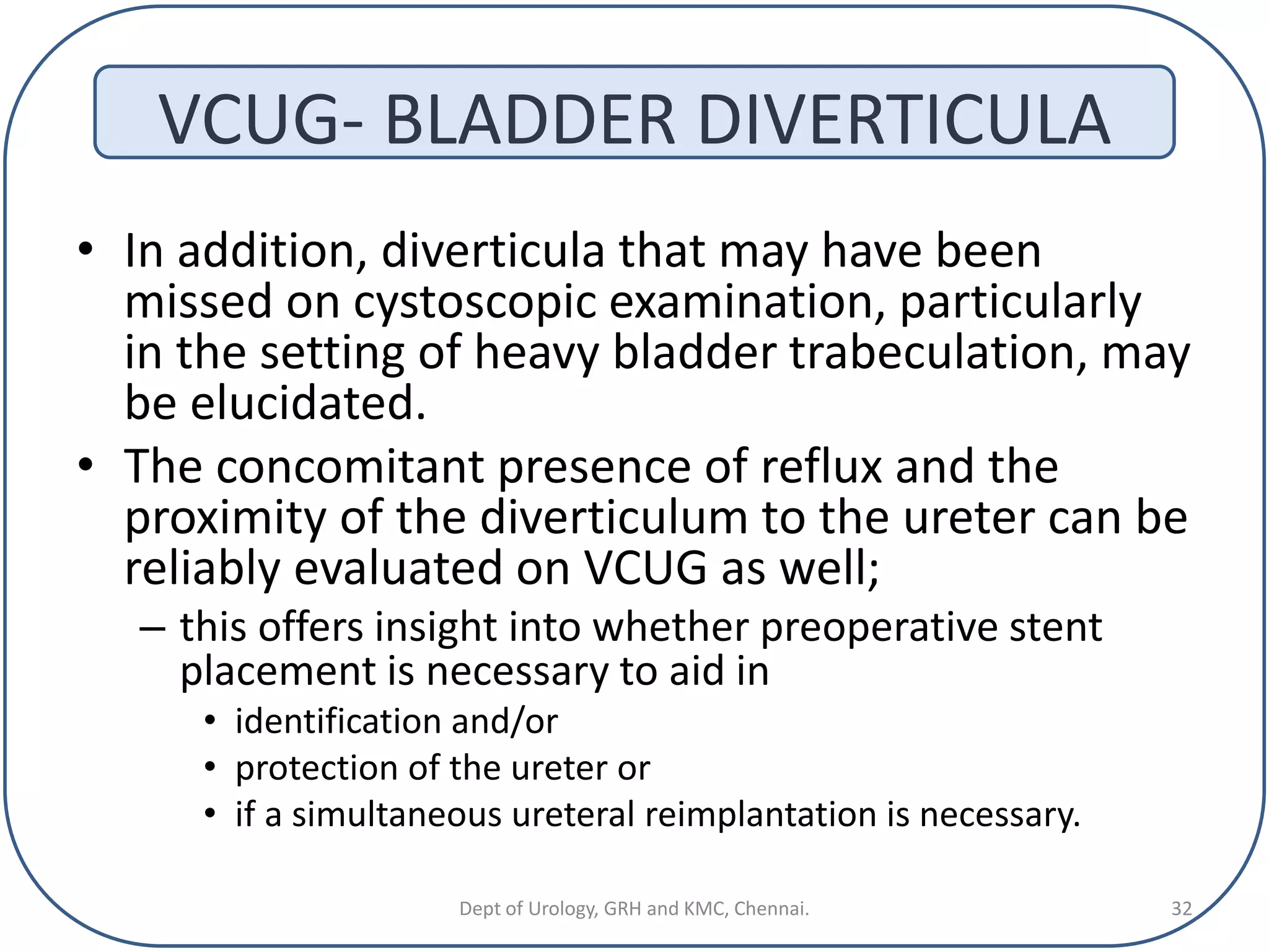 VOIDING CYSTO URETHROGRAM | PDF