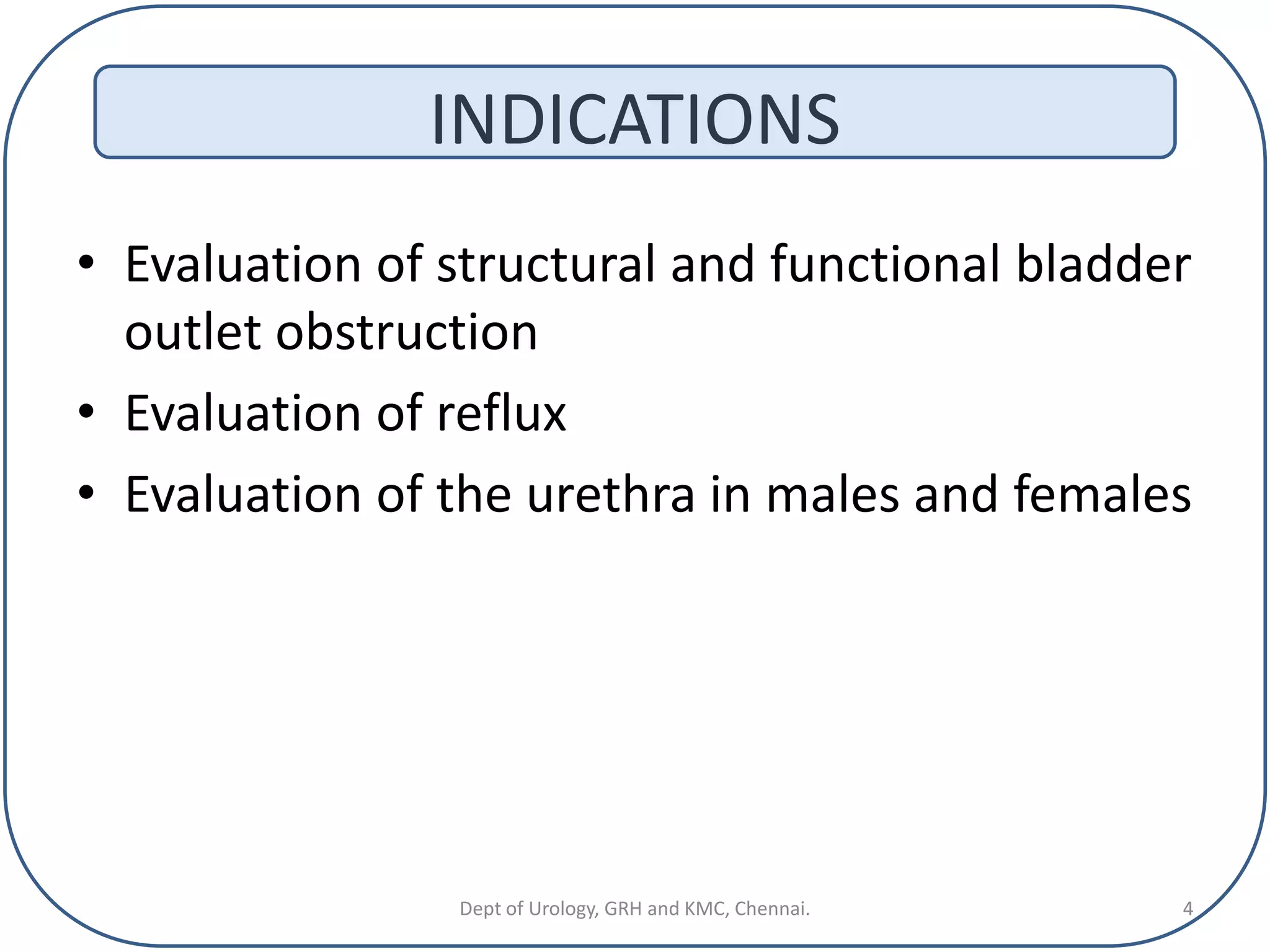 VOIDING CYSTO URETHROGRAM | PDF