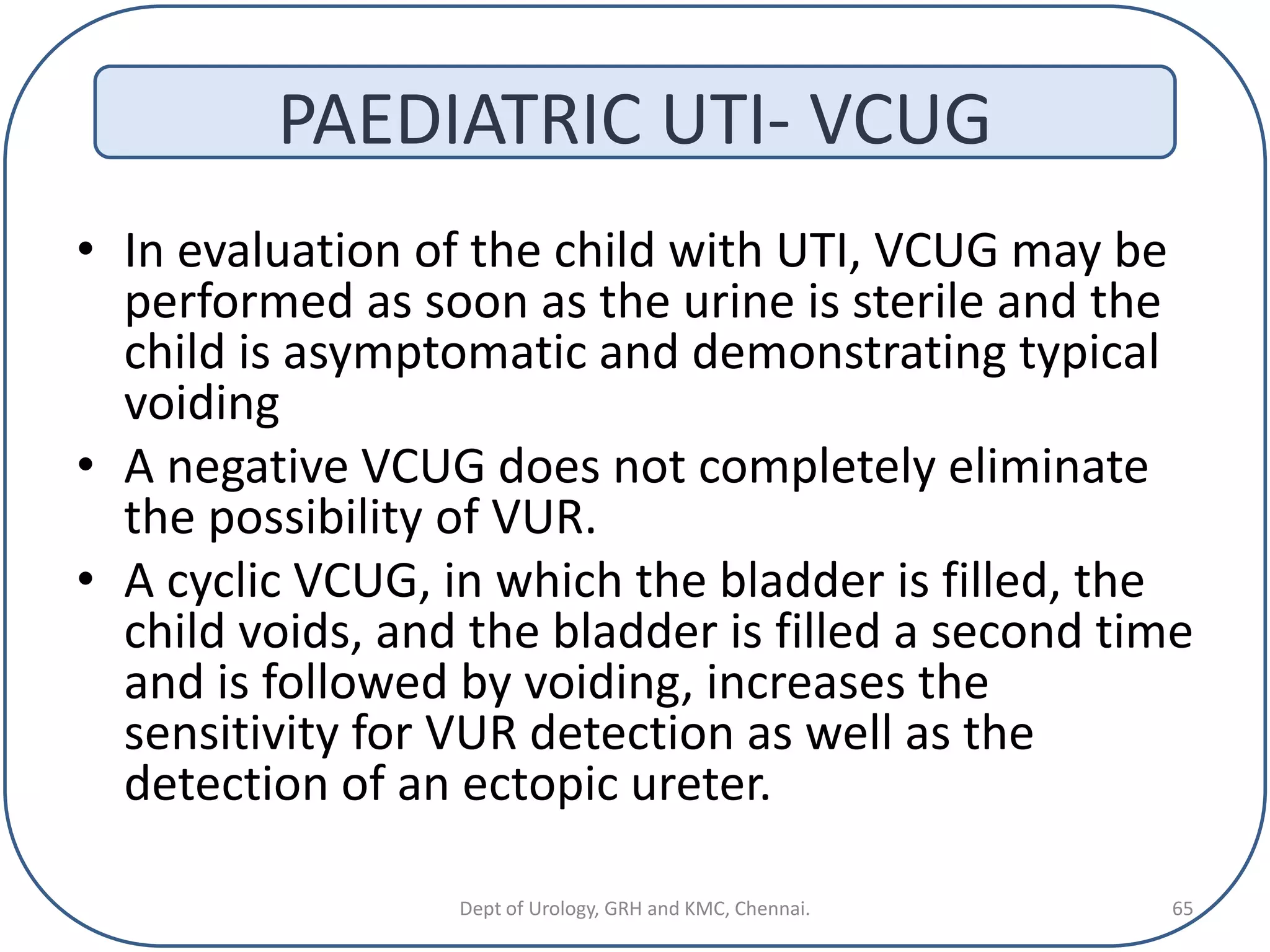 VOIDING CYSTO URETHROGRAM | PDF
