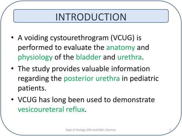 VOIDING CYSTO URETHROGRAM | PDF