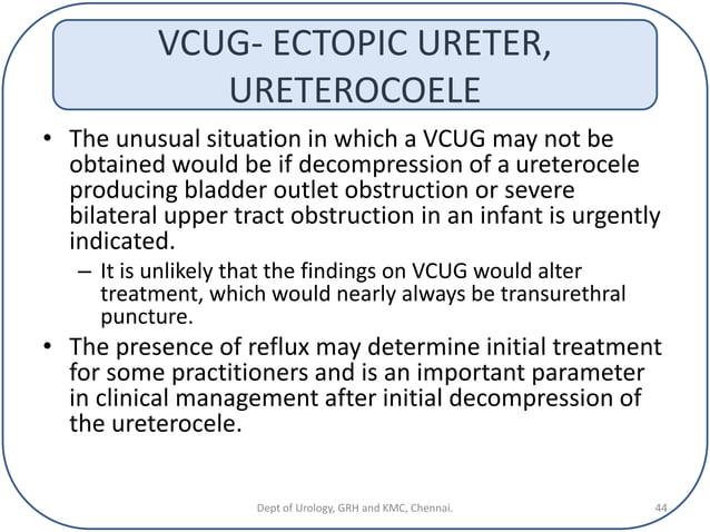 VOIDING CYSTO URETHROGRAM | PDF