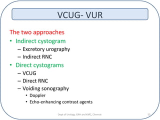 VOIDING CYSTO URETHROGRAM | PDF