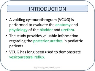 Voiding Cystourethrogram