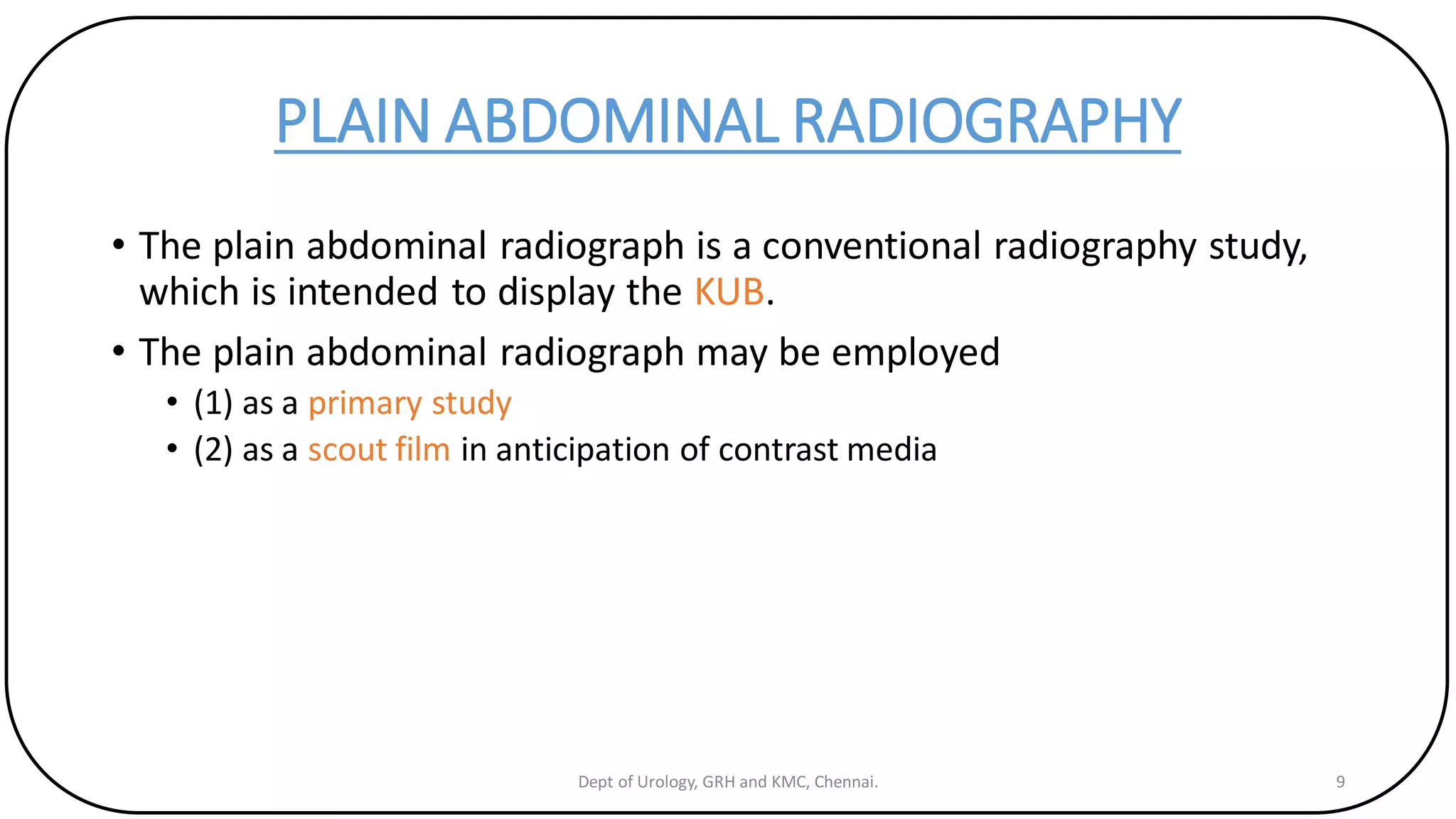 X RAY KUB 2 | PDF