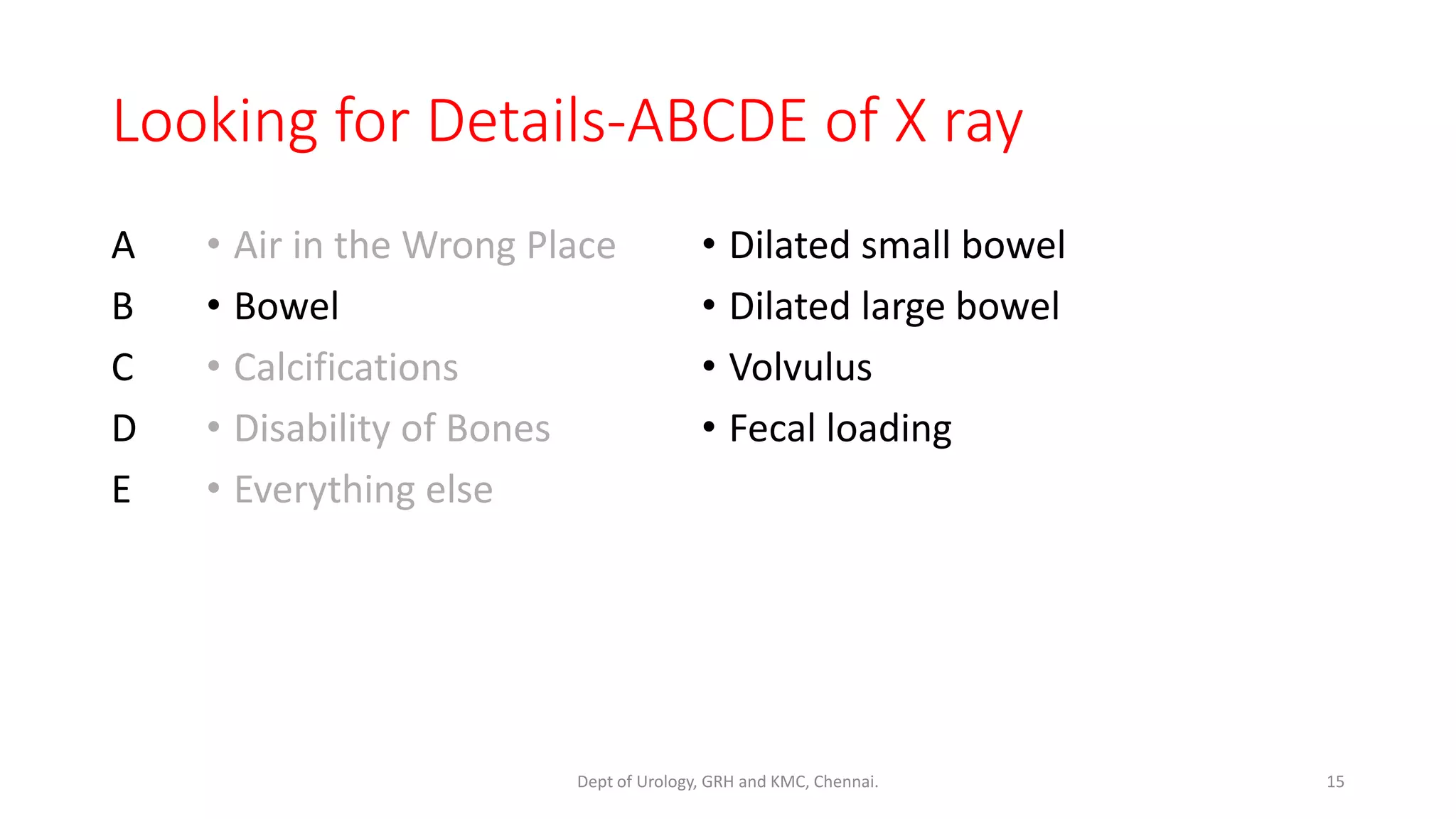 X RAY KUB 1 | PDF