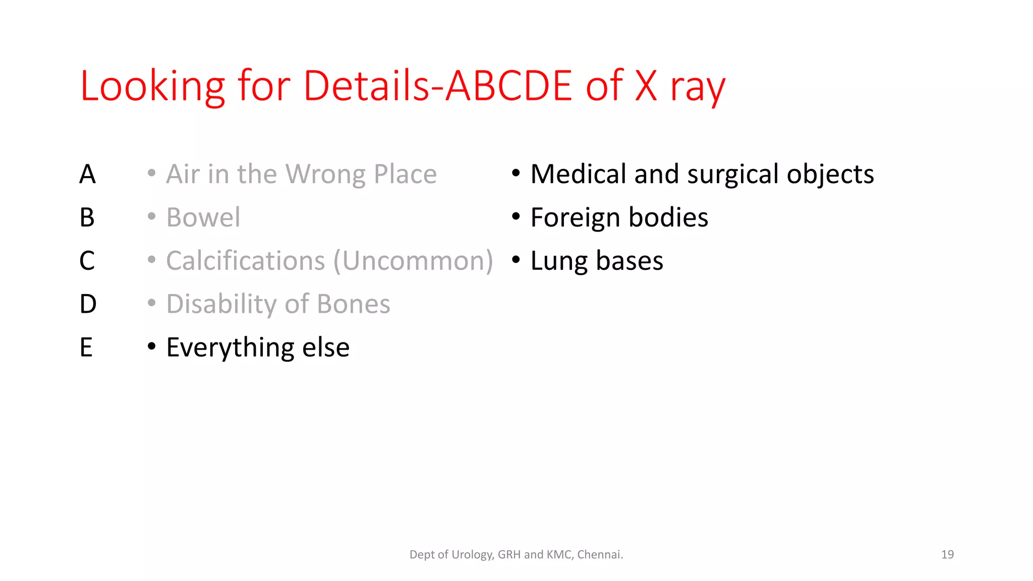 X RAY KUB 1 | PDF