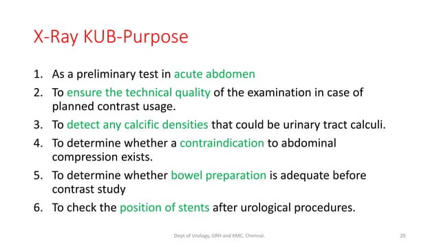 X RAY KUB 1 | PDF | Digestive Disorders | Diseases and Conditions