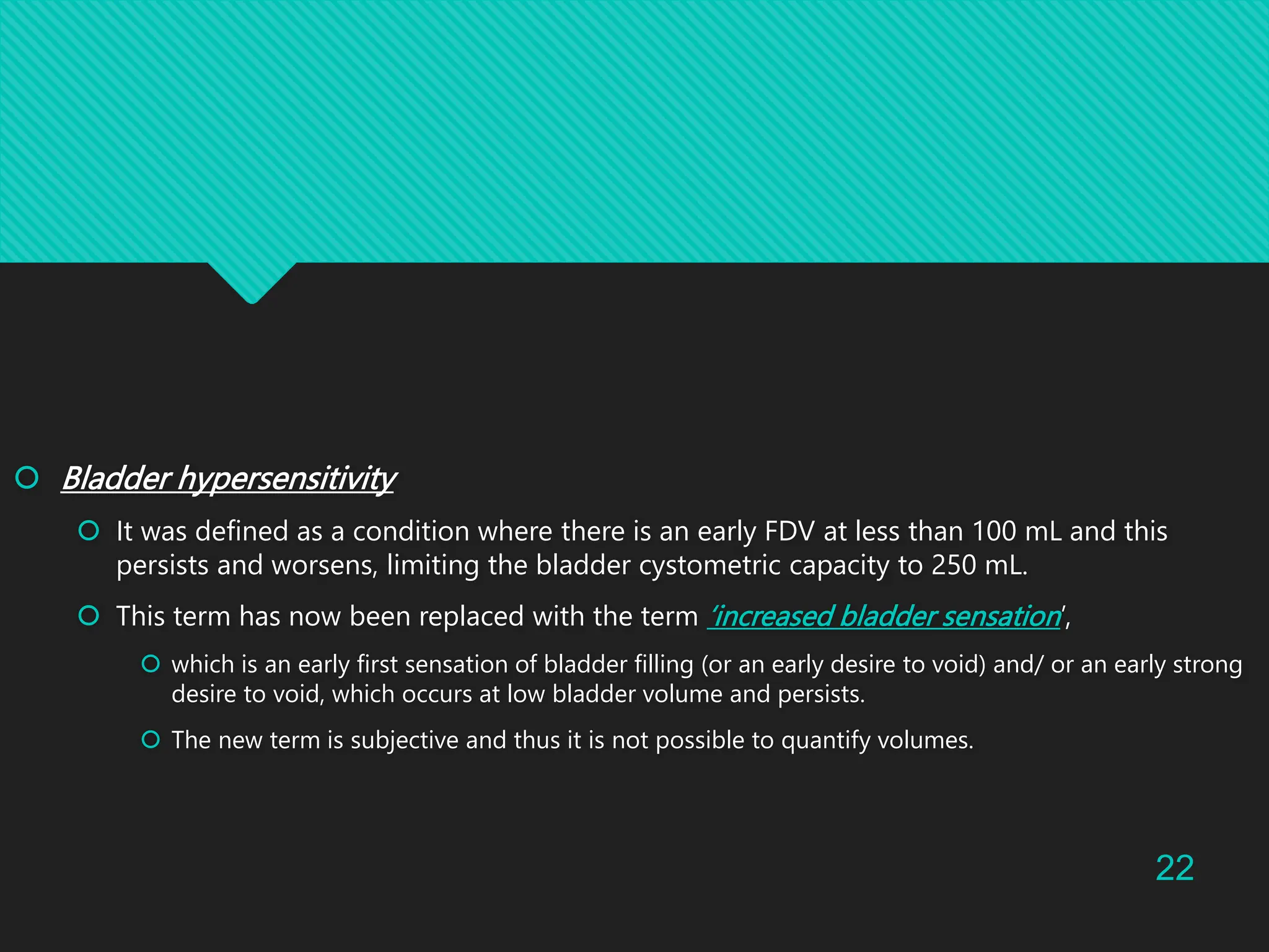 basics of Urodynamic tests for lower urinary tract obstruction and ...