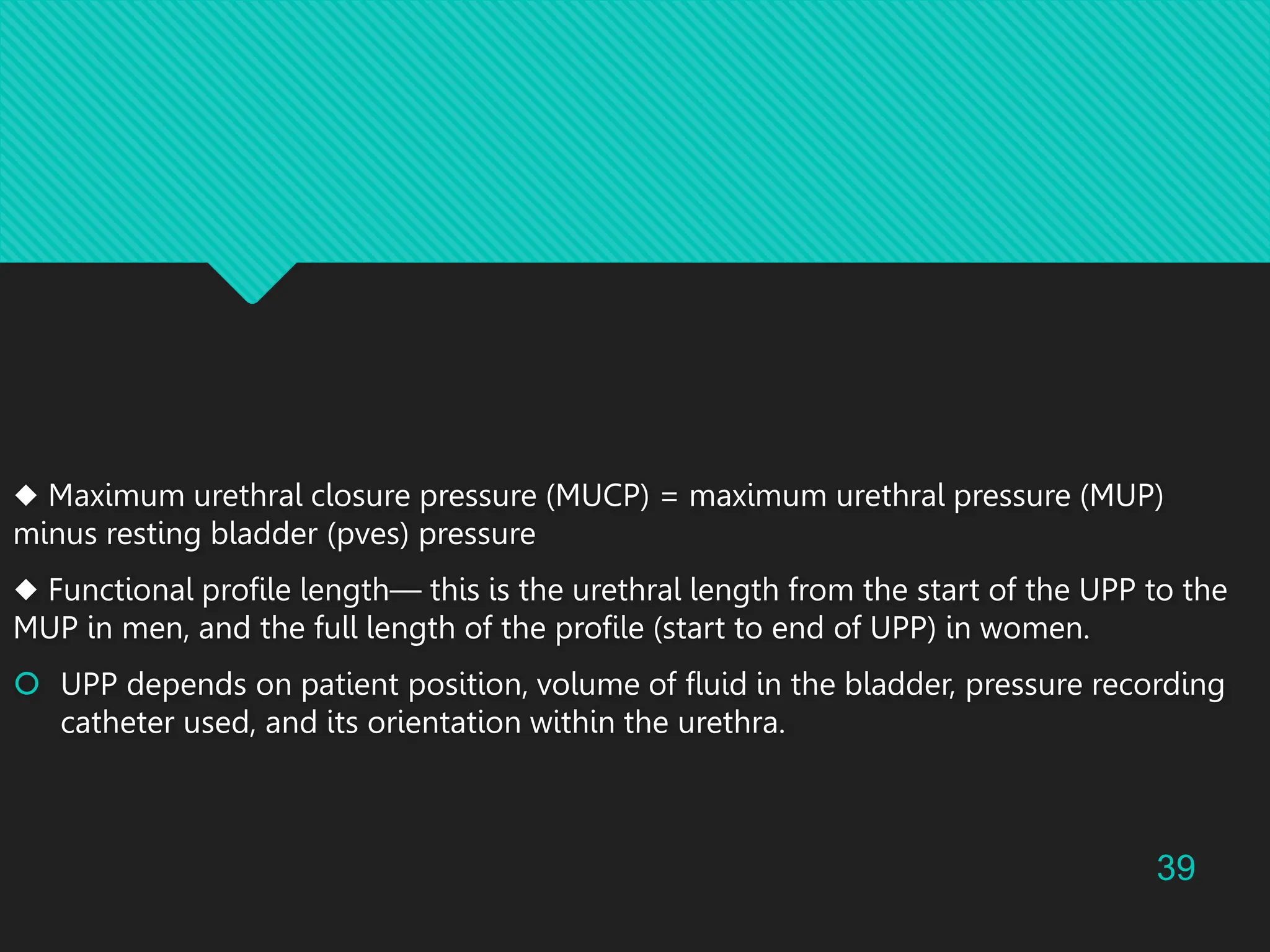 basics of Urodynamic tests for lower urinary tract obstruction and ...