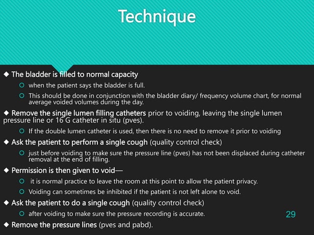 basics of Urodynamic tests for lower urinary tract obstruction and ...