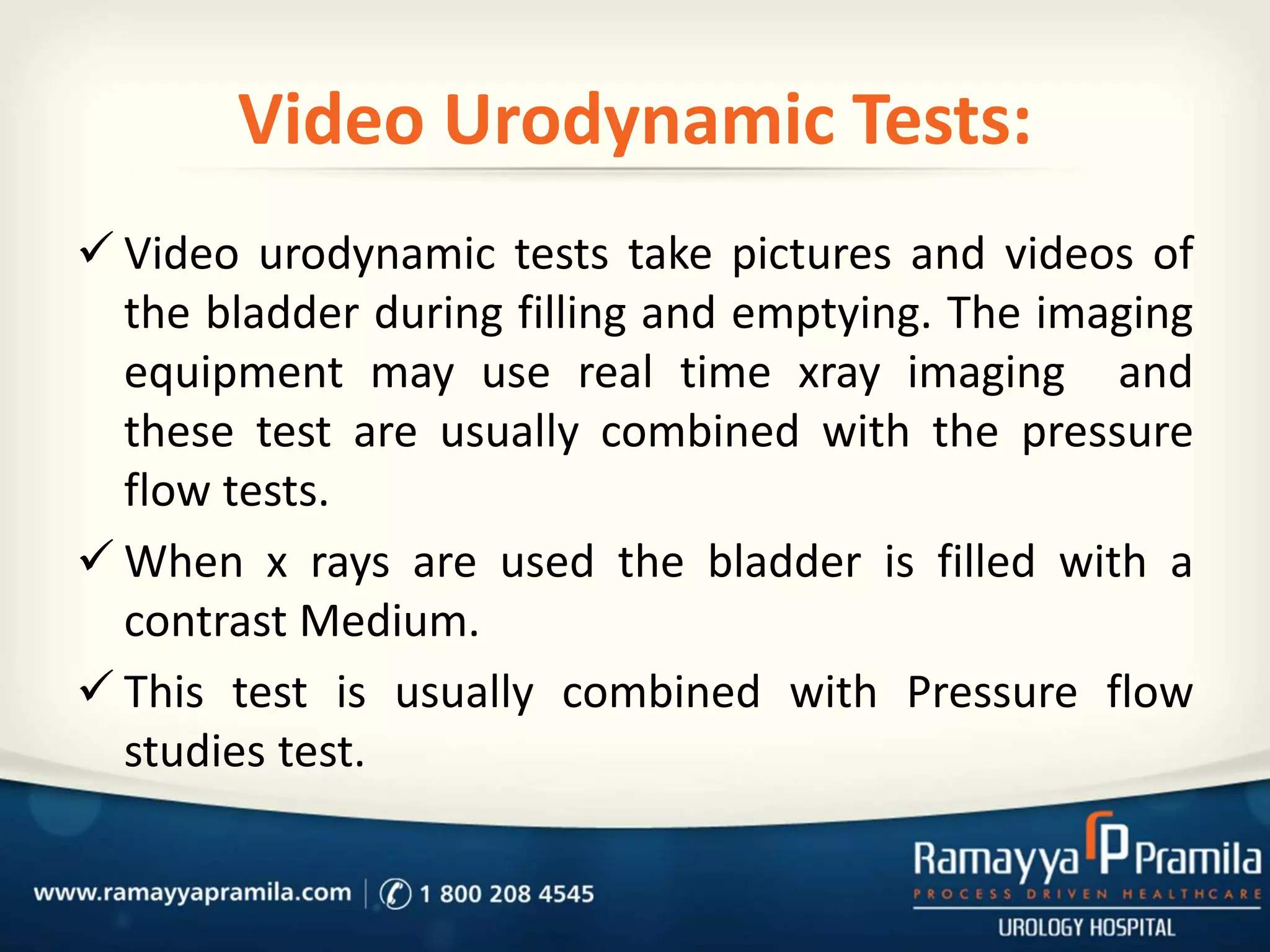 Urodynamics /Uroflowmetry | PPTX