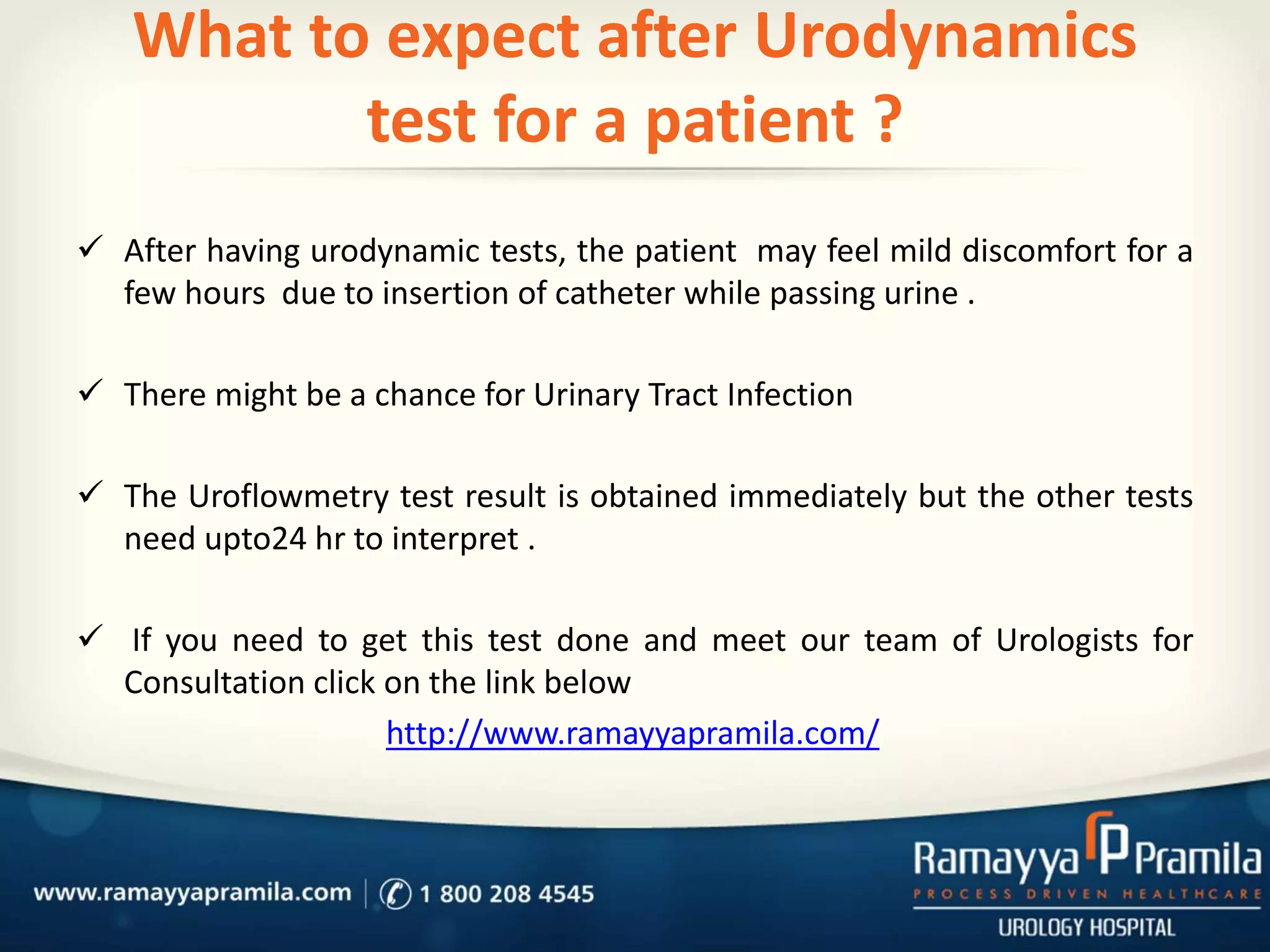 Urodynamics /Uroflowmetry | PPTX