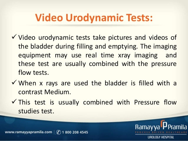 Urodynamics /Uroflowmetry