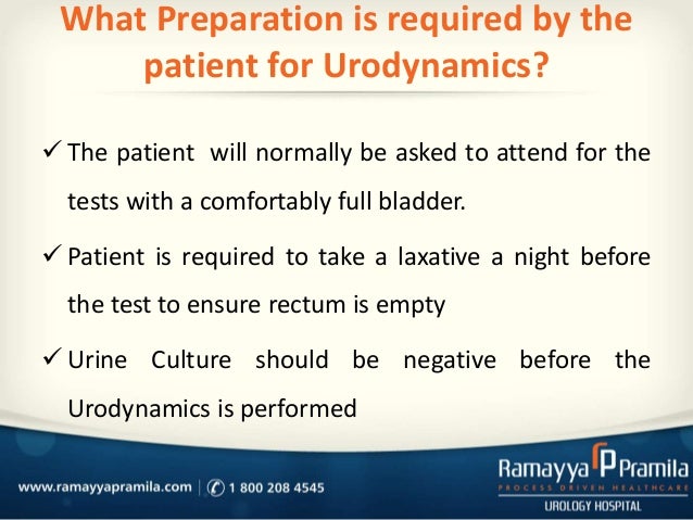 Urodynamics /Uroflowmetry