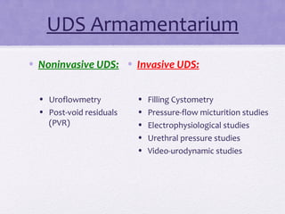 Urodynamic studies (1) | PPT