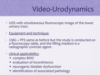 Urodynamic studies (1) | PPT