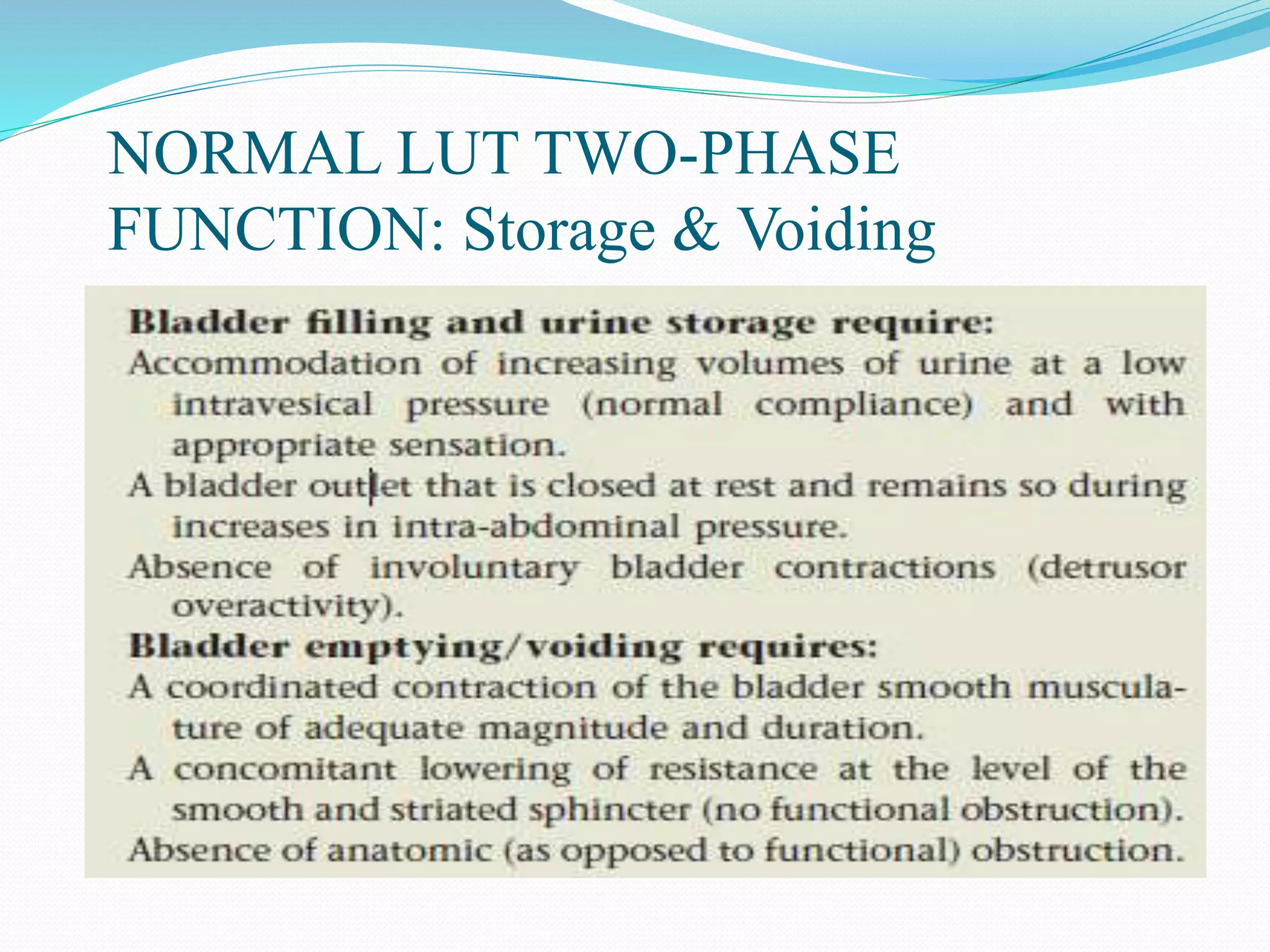 Urodynamic study | PPTX