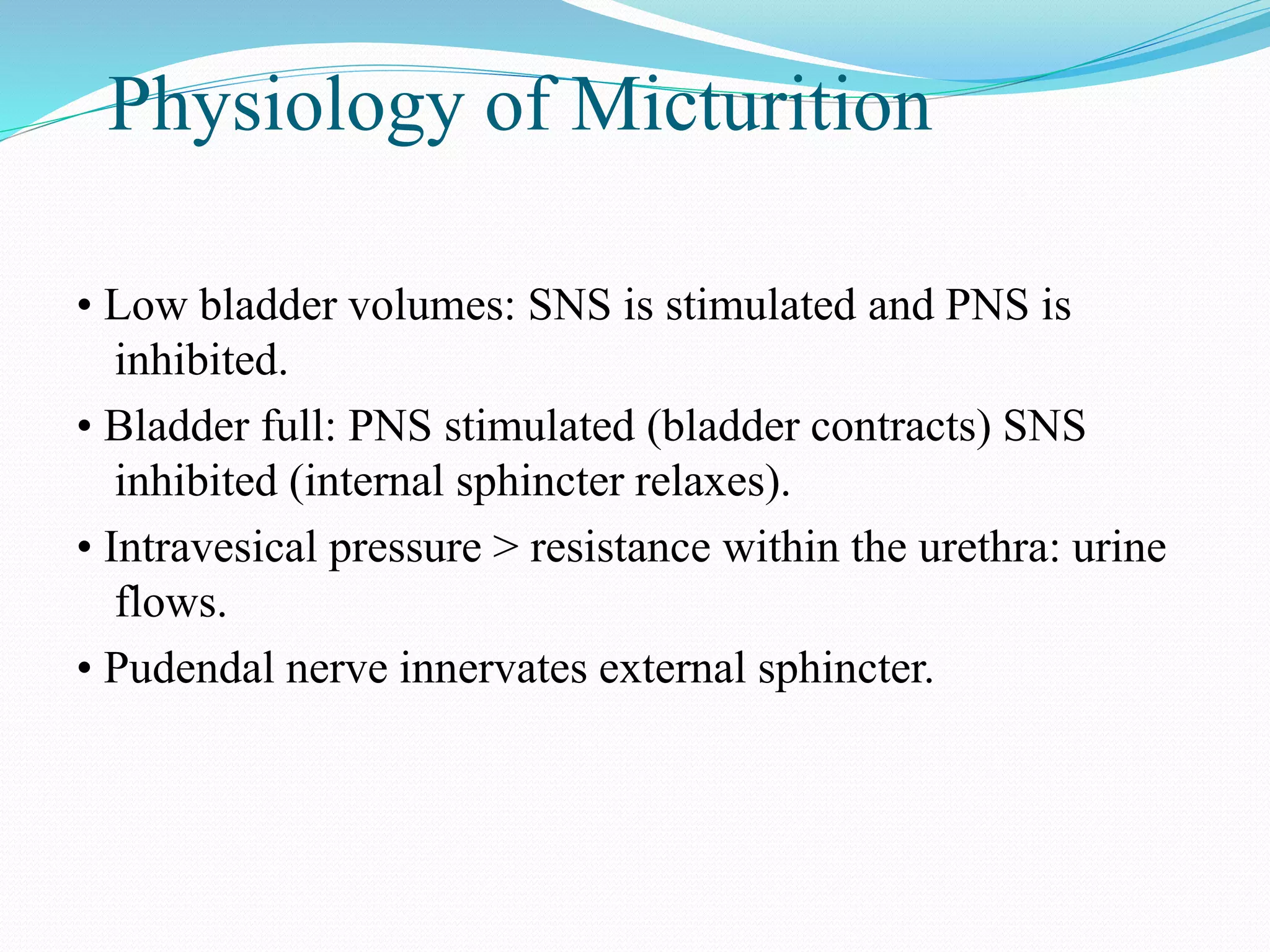 Urodynamic study | PPTX