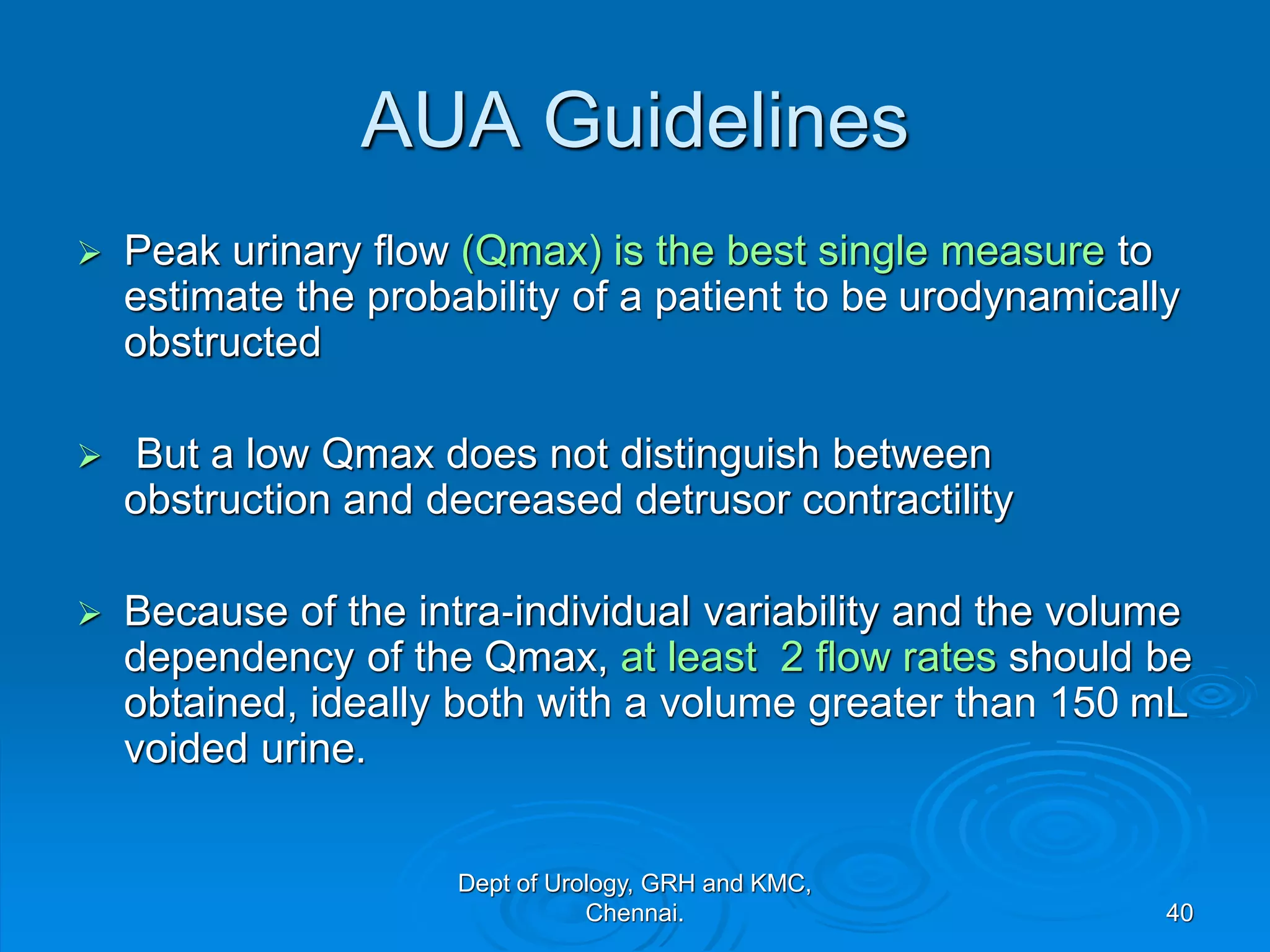 Uroflowmetry | PDF