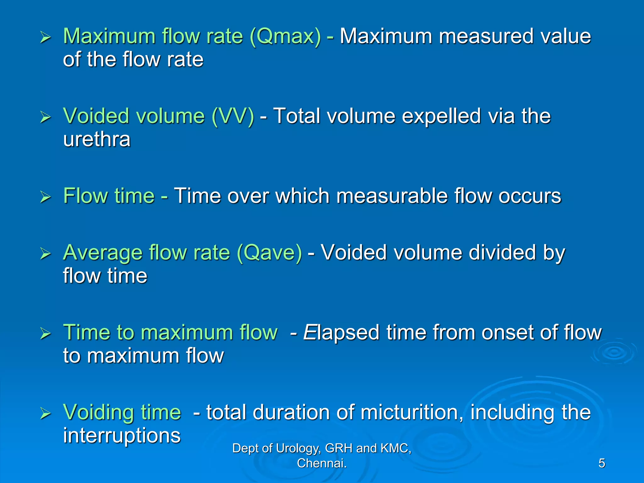 Uroflowmetry | PDF