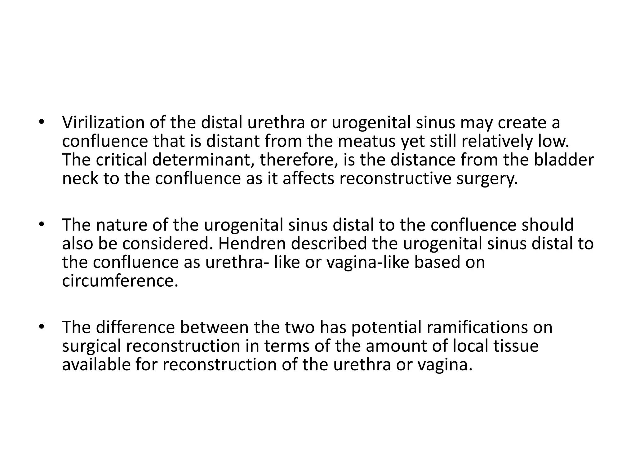 Urogenial sinus and vagial atresias | PPTX