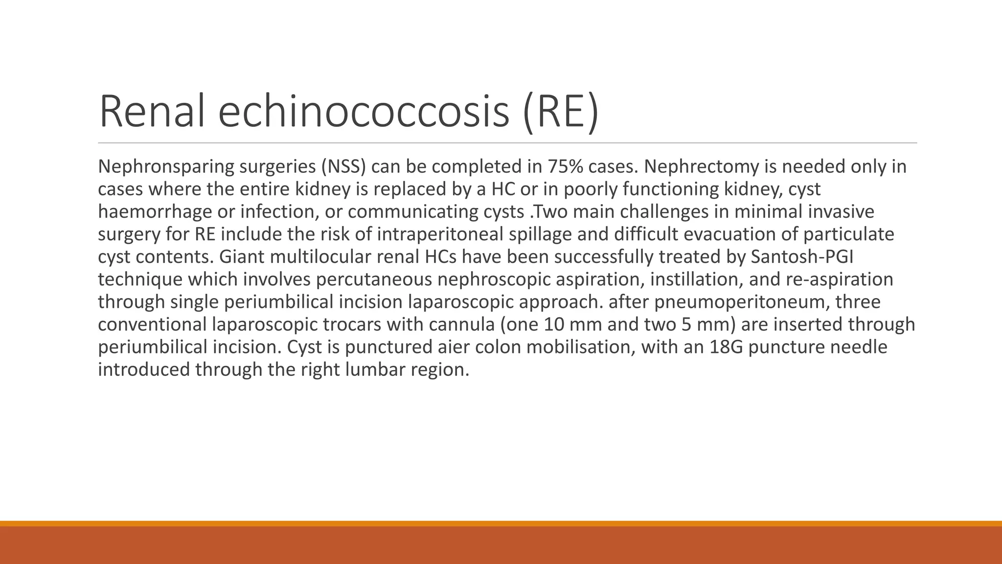 Urogenital echinococcosis | PPTX