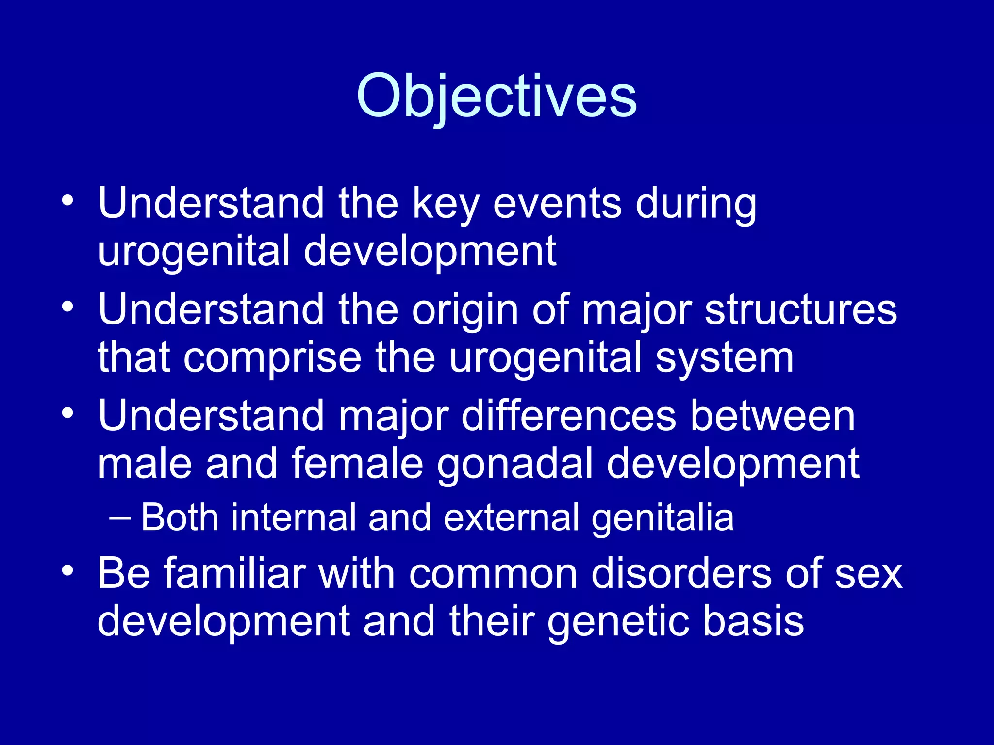 Urogenital embryology | PPT