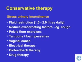 Urogynaecology - Incontinence and Prolapse by 132Healthwise | PPT