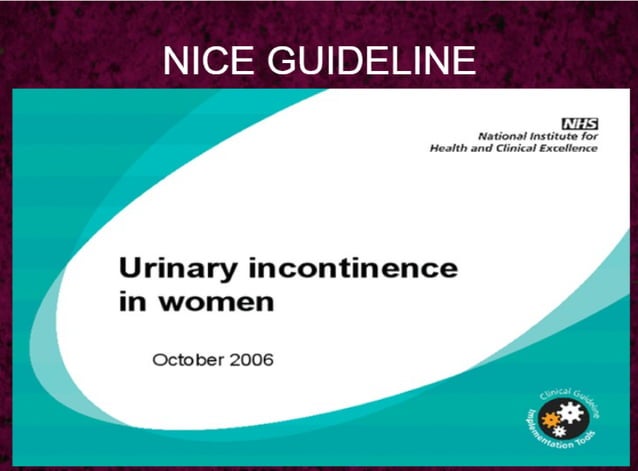 Urogynaecology | PDF