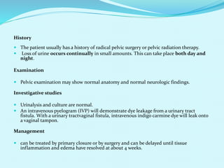 " Urogynecology - Urinary Incontinence " | PPTX