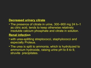 urolithasis - It's Pathogenesis and management.pptx