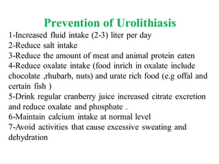 Urolithiasis. Medical surgical nursing pdf | PDF