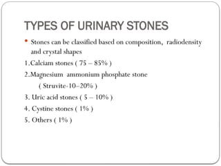 Urolithiasis topics of surgery .....pptx