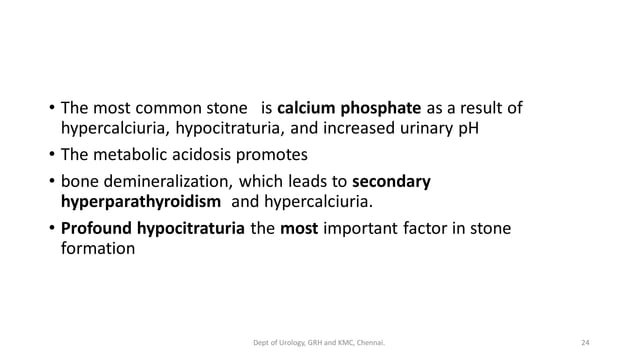 Urolithiasis classification | PPT