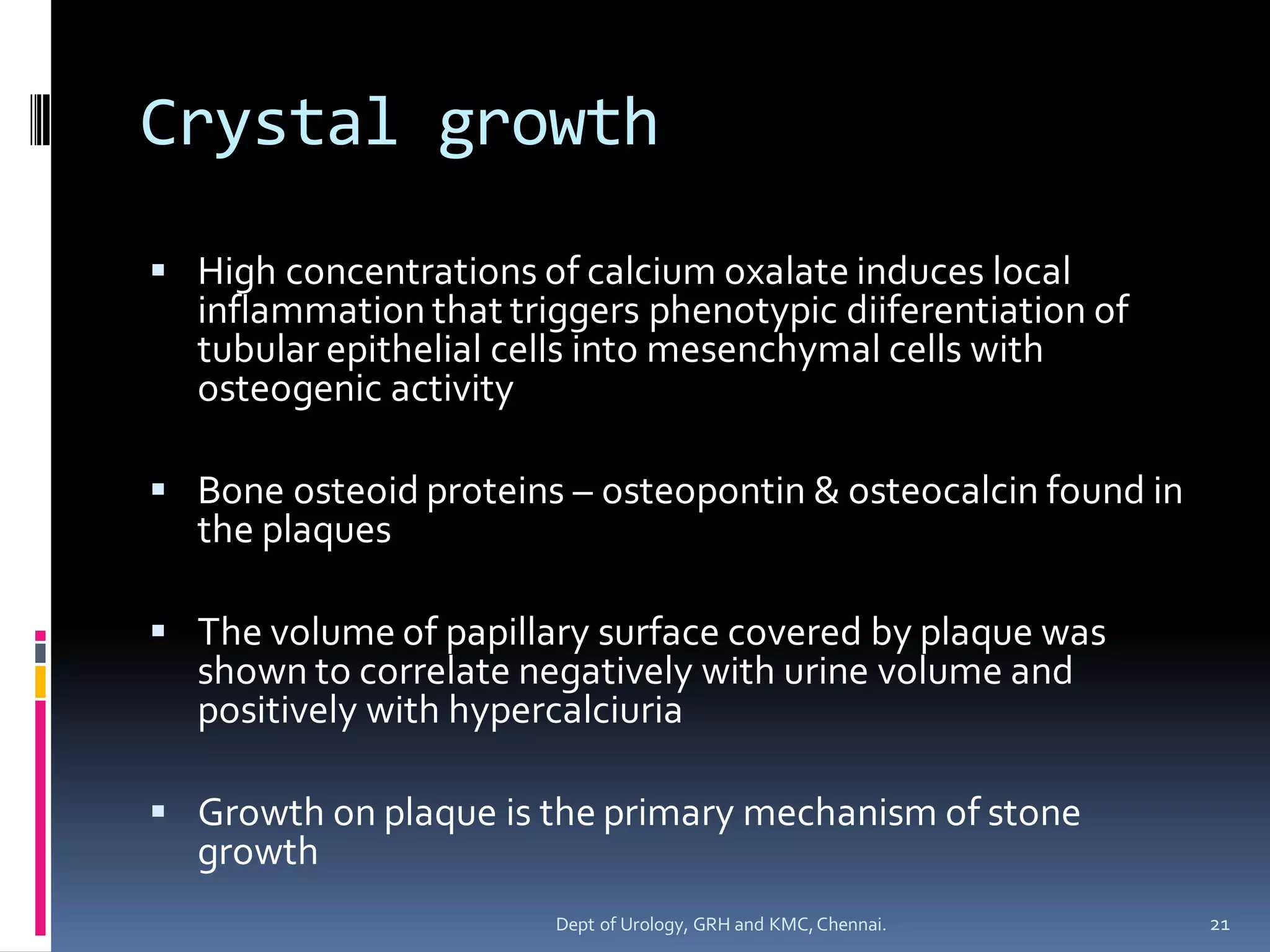 Urolithiasis etiopathogenesis | PDF