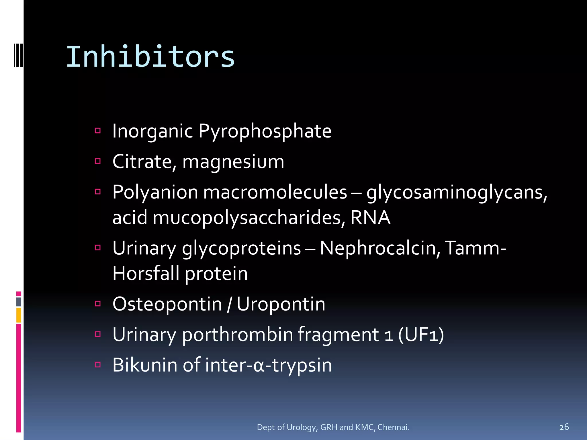 Urolithiasis etiopathogenesis | PDF