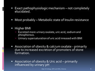 Urolithiasis etiopathogenesis | PDF