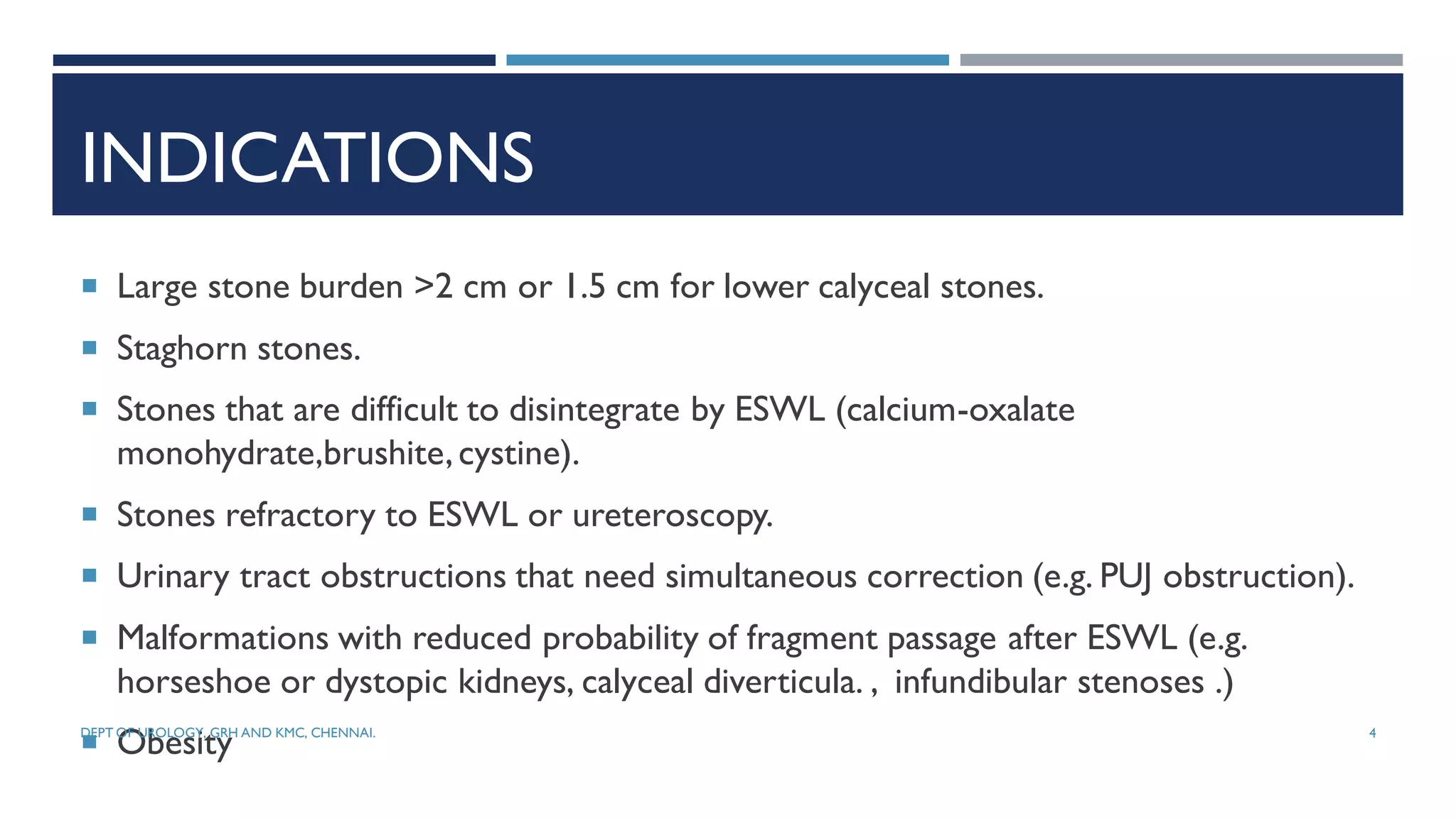 Urolithiasis management- pcnl | PDF