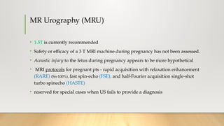UROLITHIASIS- PREGNANCY power point presentation | PPT