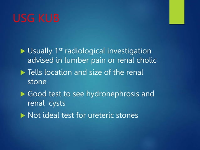 urolithiasis 2 by Dr Ahmed Sajjad HIT Taxila | PPT