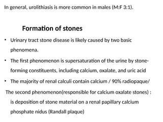 urolithiasis (2).pptx urolithiasis urolithiasis | PPTX