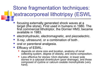 Urolithiasis lecture DR TARIK ELDARAT | PPT