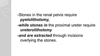 Urolithotomy | PPTX